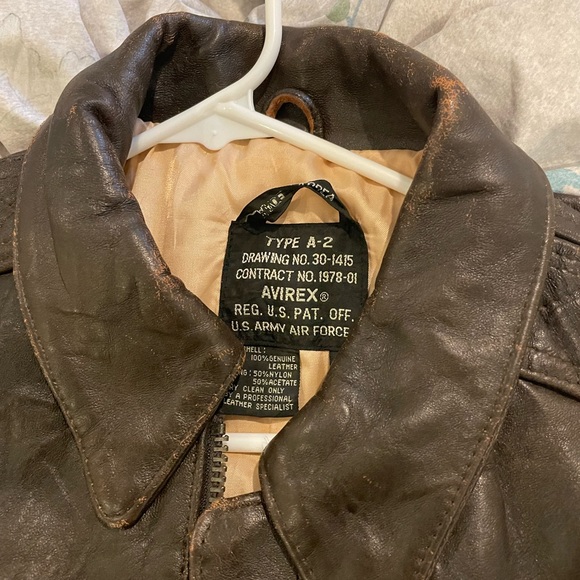 Avirex | Jackets & Coats | Avirex A2 Vintage 9s Leather Bomber Jacket | Poshmark